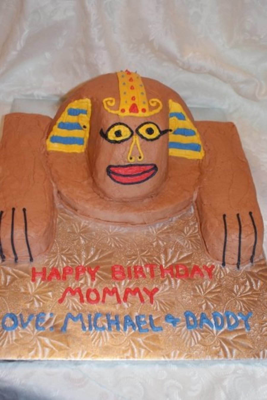 Egyptian Sphinx - CakeCentral.com