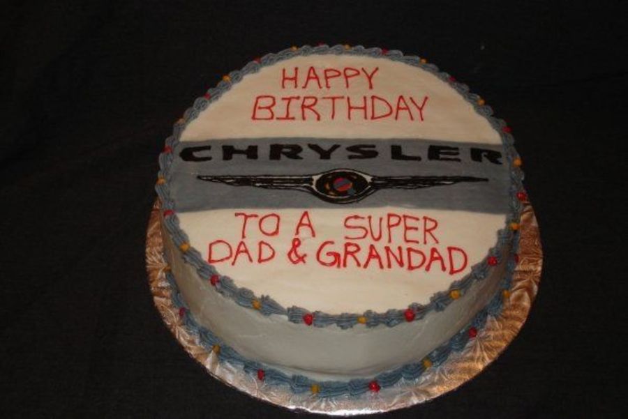 Chrysler Logo - CakeCentral.com