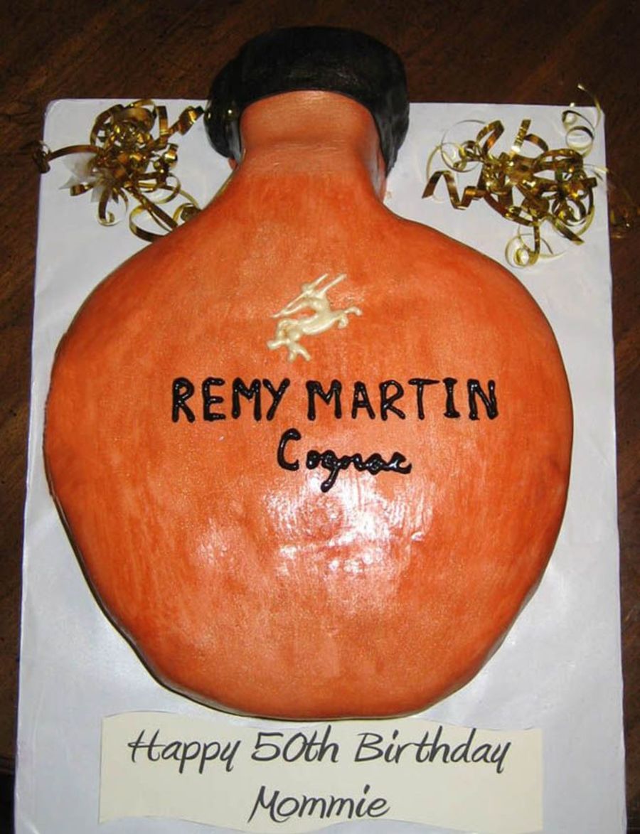 Remy Martin Cognac Cake - CakeCentral.com