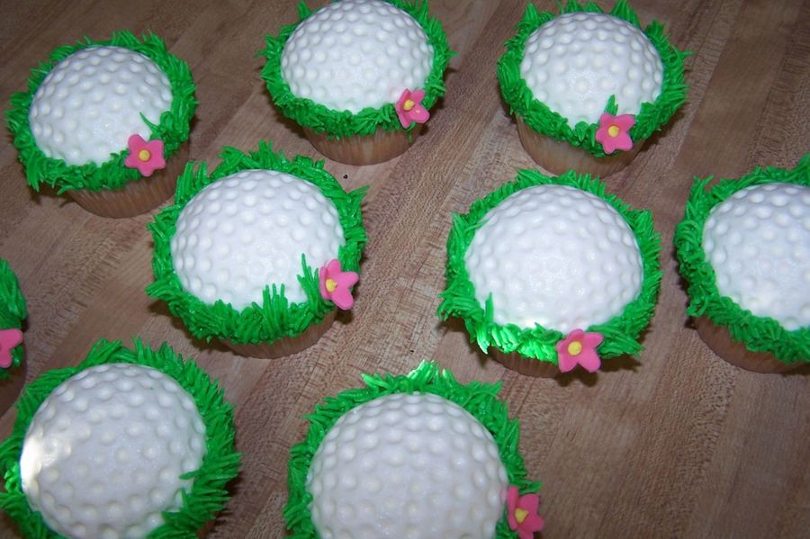 Golf Ball Cupcakes - CakeCentral.com
