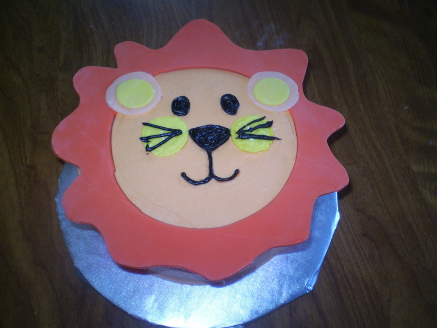 First Birthday Lion - CakeCentral.com