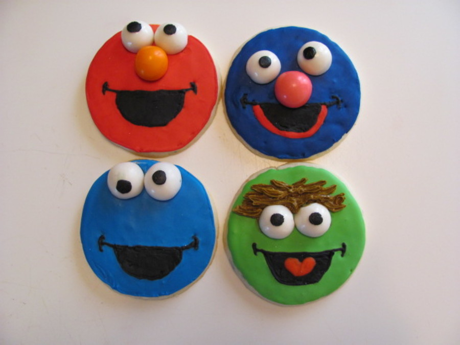 Sesame Street Cookies - CakeCentral.com