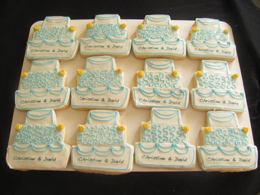 Three Tier Wedding Cake Cookie - CakeCentral.com
