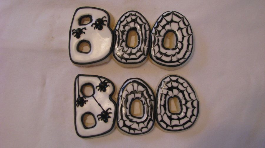 Boo Sugar Cookies - CakeCentral.com