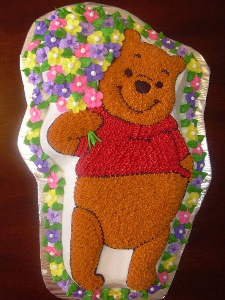 Pooh Bear Cake - CakeCentral.com