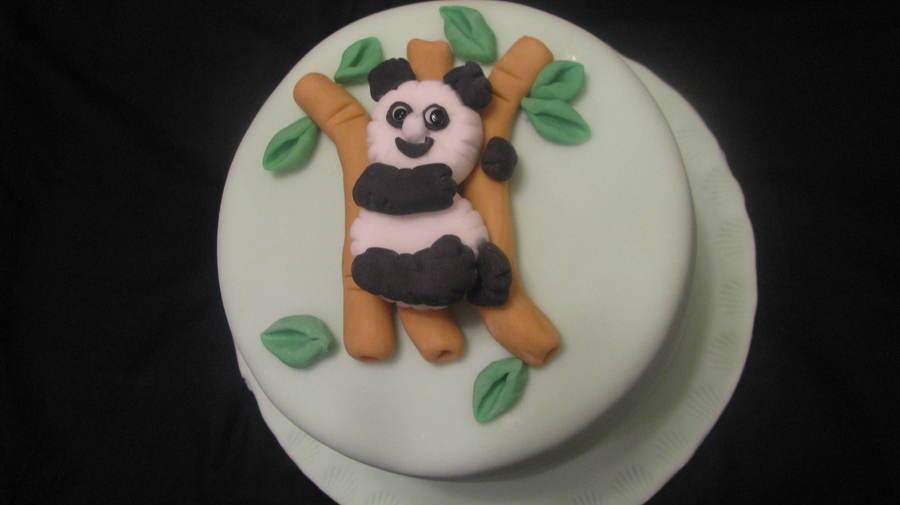 Panda Bear Cake - CakeCentral.com