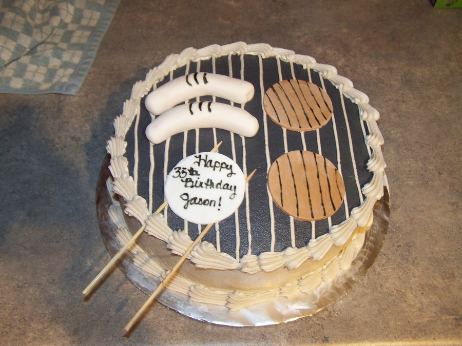 Grill Cake - CakeCentral.com