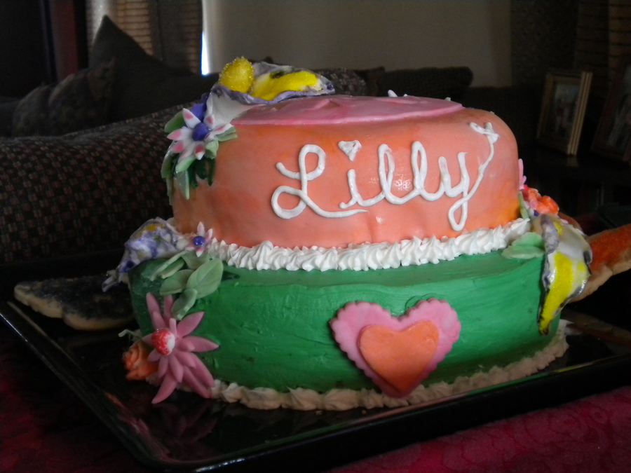 Lilly's 7Th Birthday Cake - CakeCentral.com