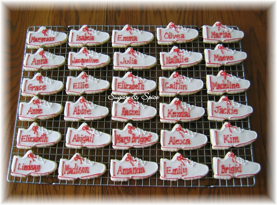 Sneaker Cookies - CakeCentral.com