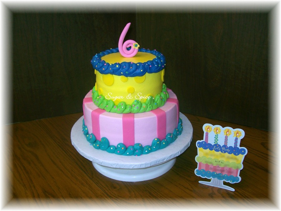 Colorful Birthday - CakeCentral.com
