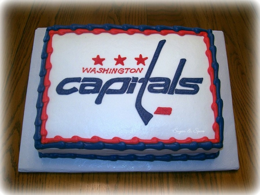 Washington Capitals Birthday Cake - CakeCentral.com