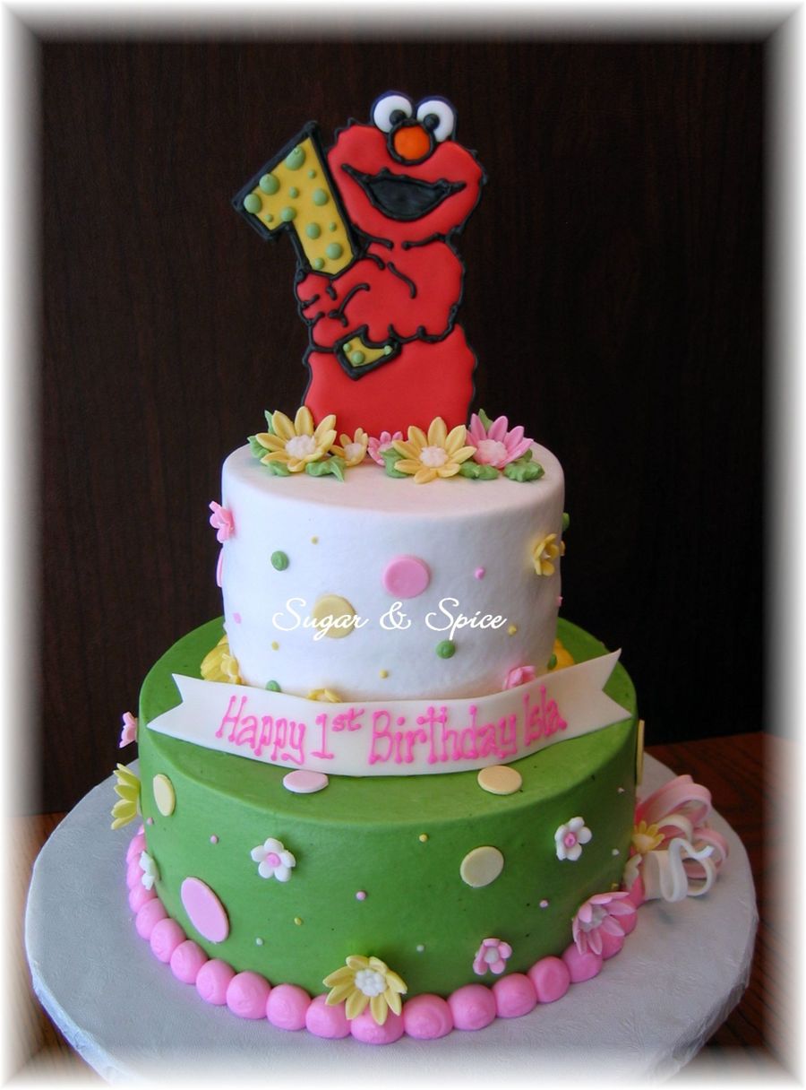 Elmo 1St Birthday - CakeCentral.com