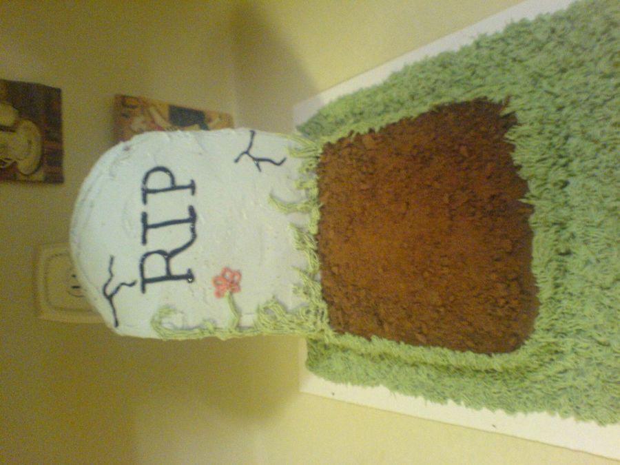 Tombstone Cake - CakeCentral.com