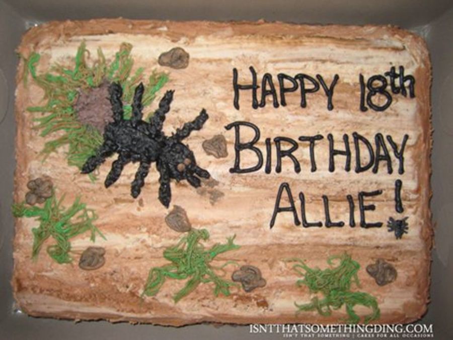 Tarantula Cake - CakeCentral.com