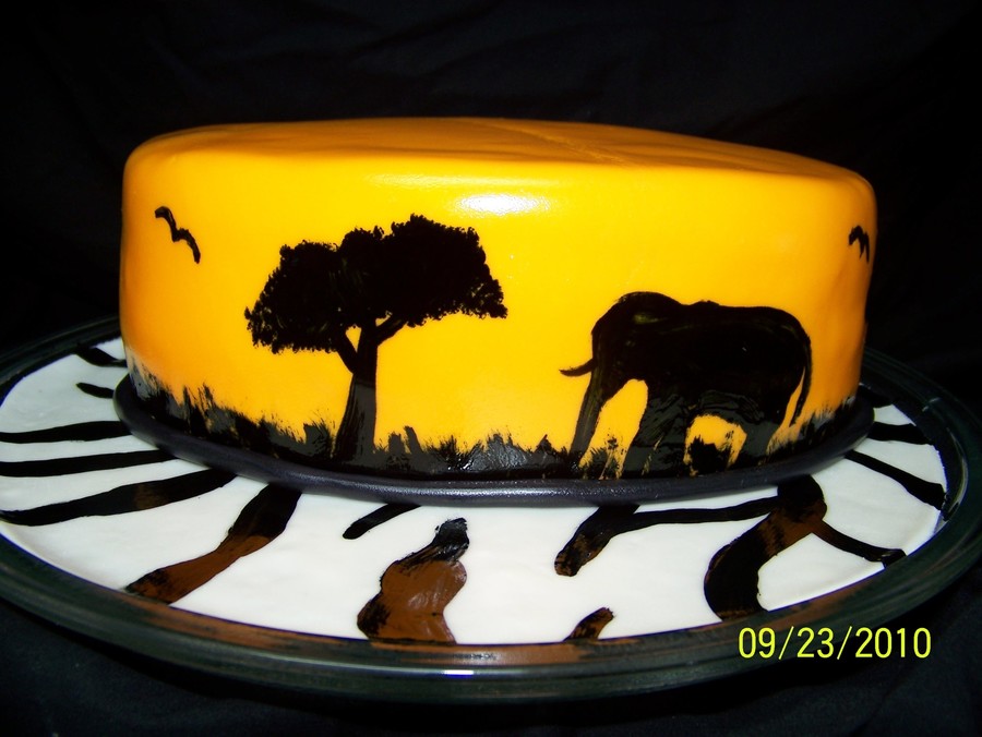 South African Sunset - CakeCentral.com