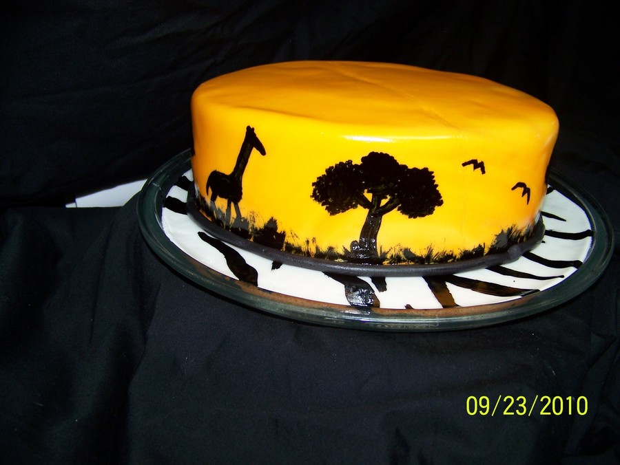 South African Sunset - CakeCentral.com