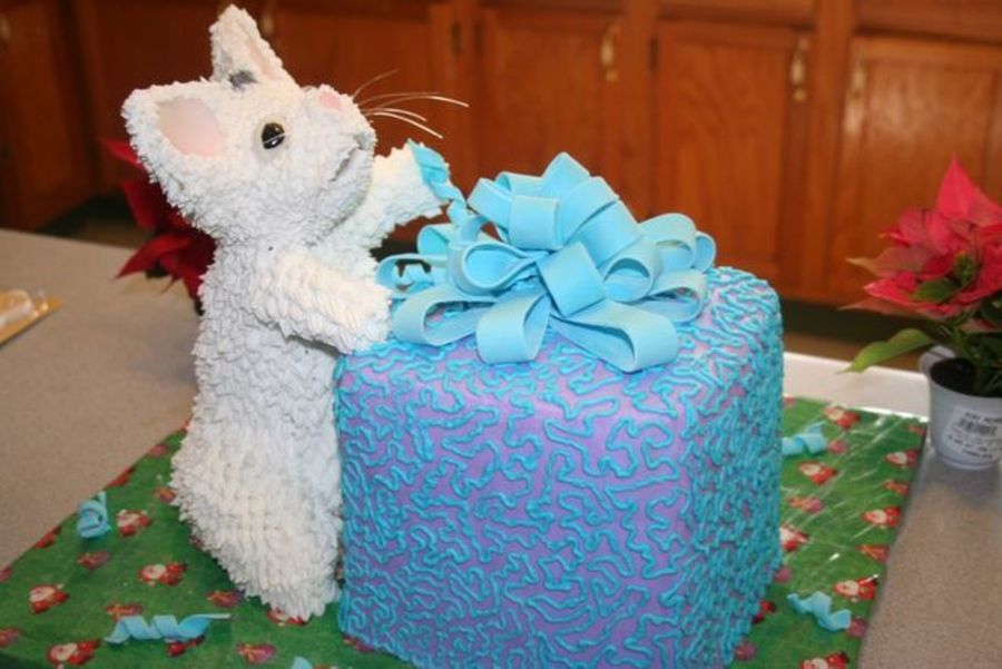 Kitten Birthday Cake - CakeCentral.com