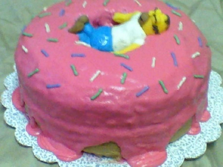 Homer Birthday Cake - CakeCentral.com