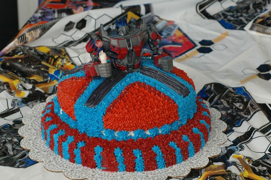 Transformer Cake - CakeCentral.com
