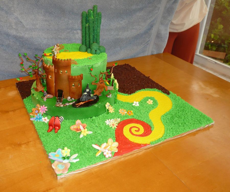 Wizard Of Oz Cake - CakeCentral.com
