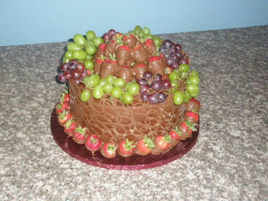 Chocolate Lace - CakeCentral.com