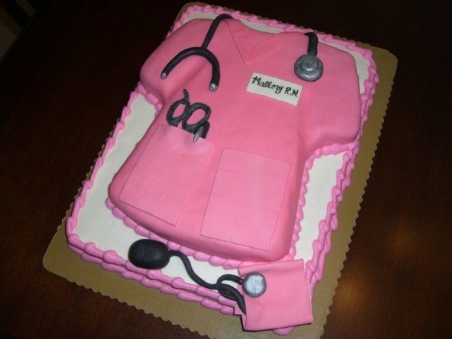 Scrub Shirt Cake - CakeCentral.com