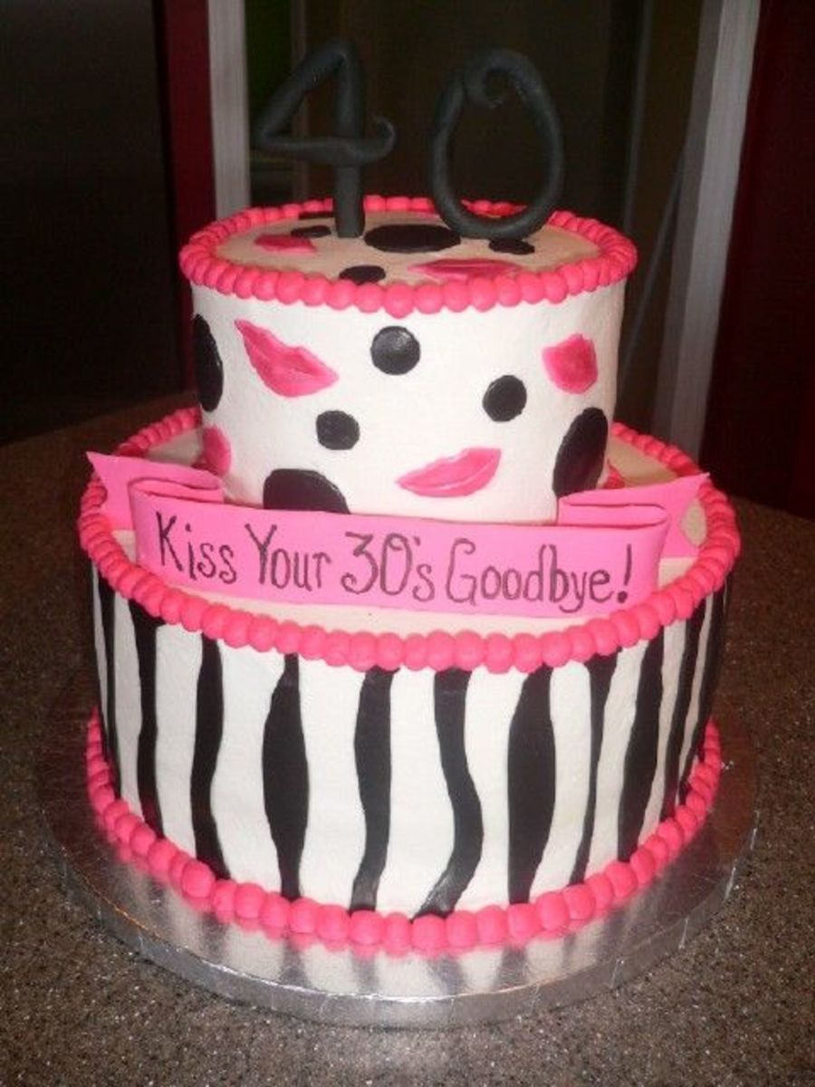 Kiss Your 30's Goodbye! - CakeCentral.com