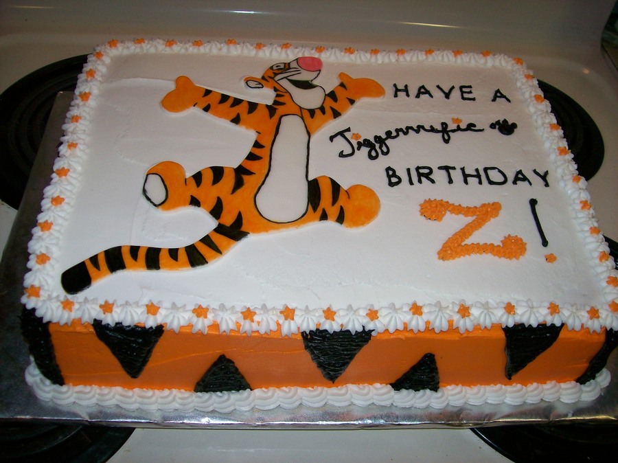 Tigger Cake - CakeCentral.com