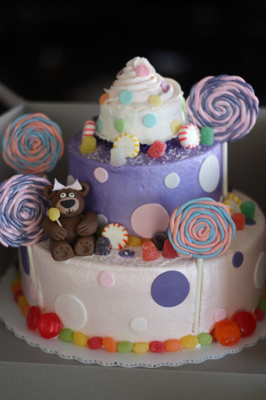 Candy Land Baby Shower - CakeCentral.com