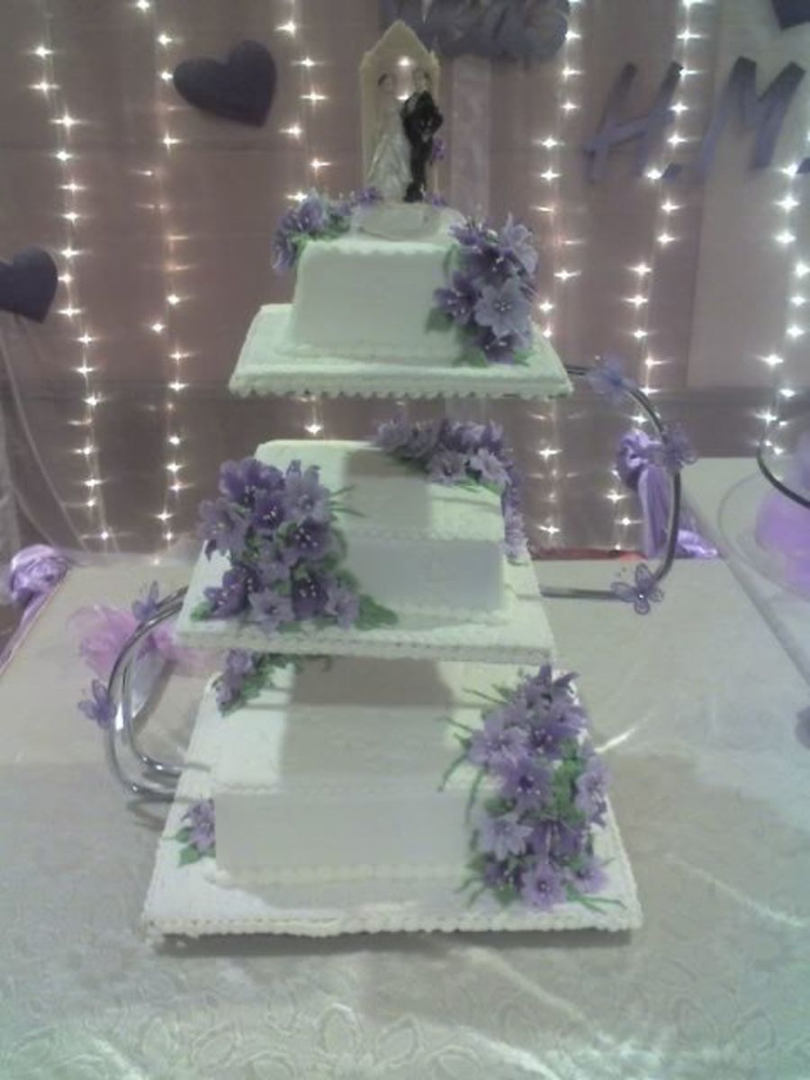 Purple Easter Lilies - CakeCentral.com