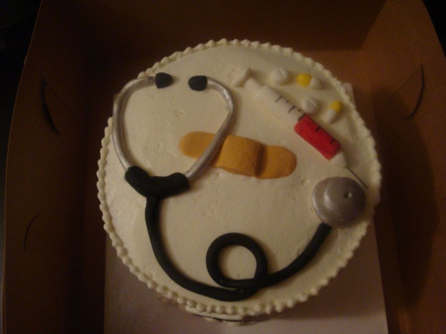 Nurse Birthday Cake - CakeCentral.com
