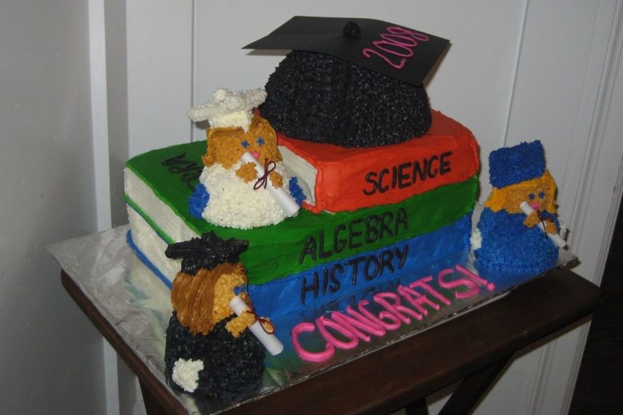 Graduation Cake - CakeCentral.com