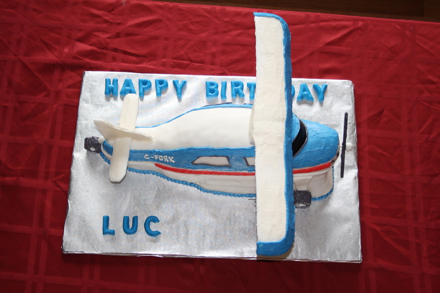 Plane Cake - CakeCentral.com