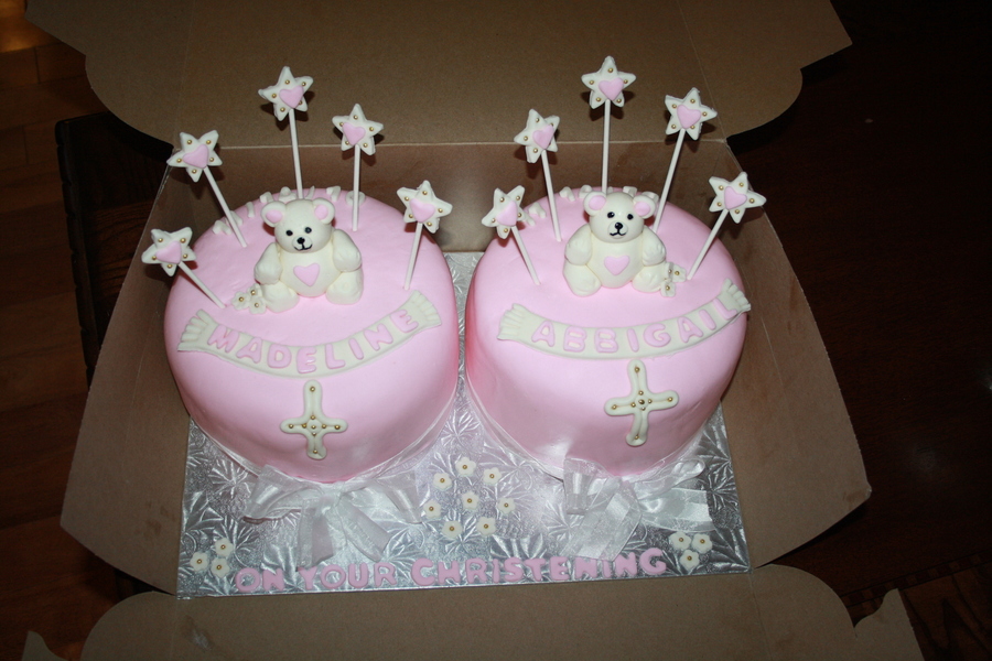 Twin Baby Shower - CakeCentral.com