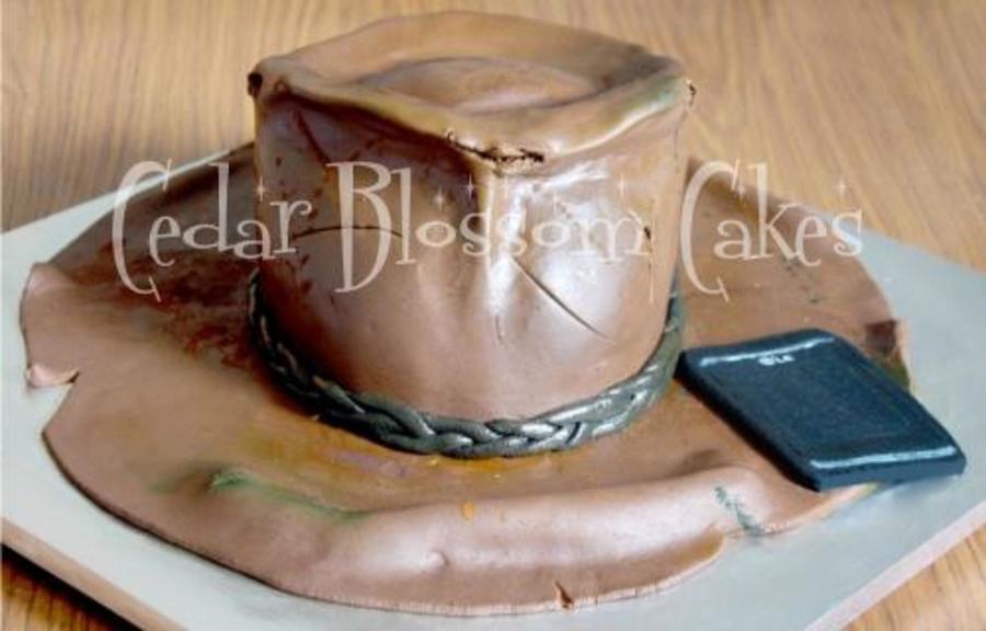 Akubra Hat Cake - CakeCentral.com