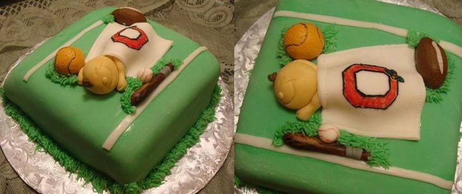 Daddy's Little Sports Star - CakeCentral.com