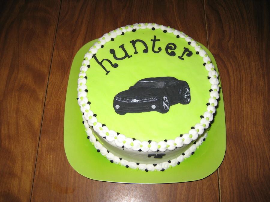 Camaro Cake - CakeCentral.com