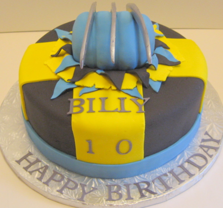 Wolverine Birthday Cake - CakeCentral.com