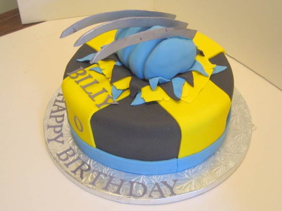 Wolverine Birthday Cake - CakeCentral.com