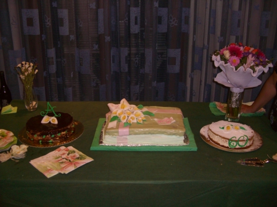 Three Cake For My Mom - CakeCentral.com