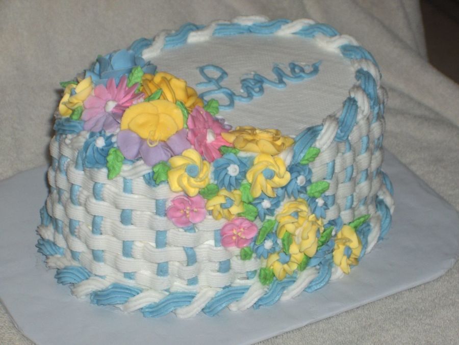 Wilton Course Ii Final Cake - CakeCentral.com