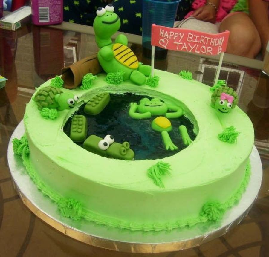 Pond Cake - CakeCentral.com
