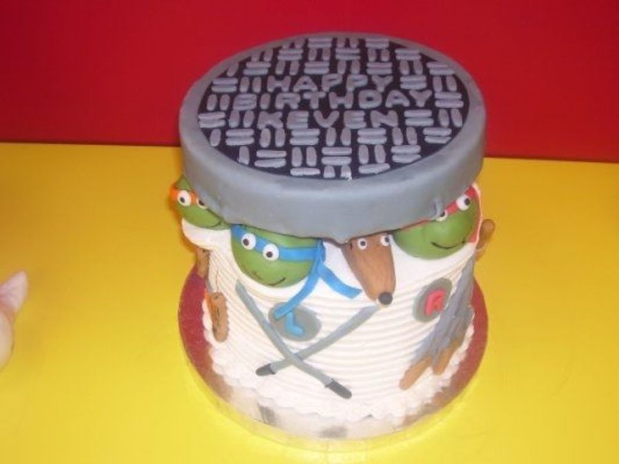 Tmnt Cake - CakeCentral.com