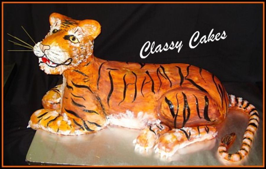 Tavelli Tiger - CakeCentral.com