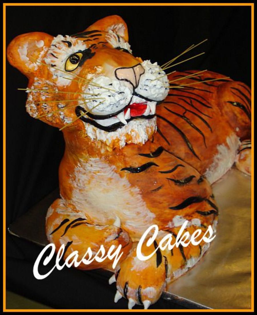 Tavelli Tiger - CakeCentral.com