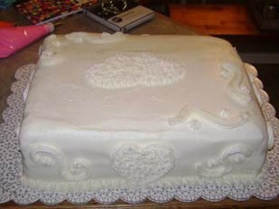 Shotgun Sheet Cake - CakeCentral.com