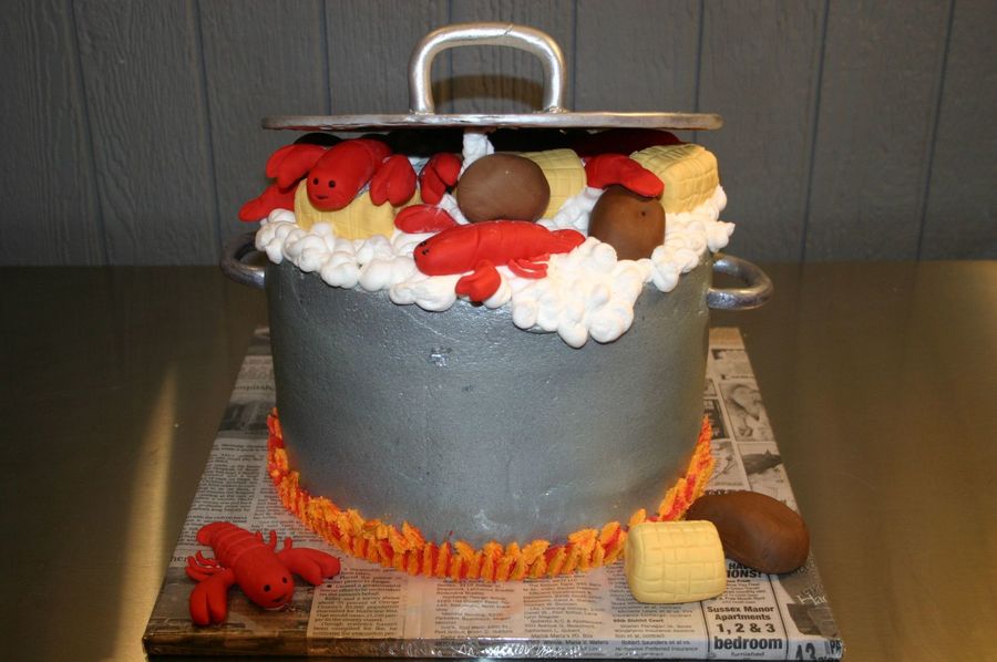 Pot Of Crawfish - CakeCentral.com