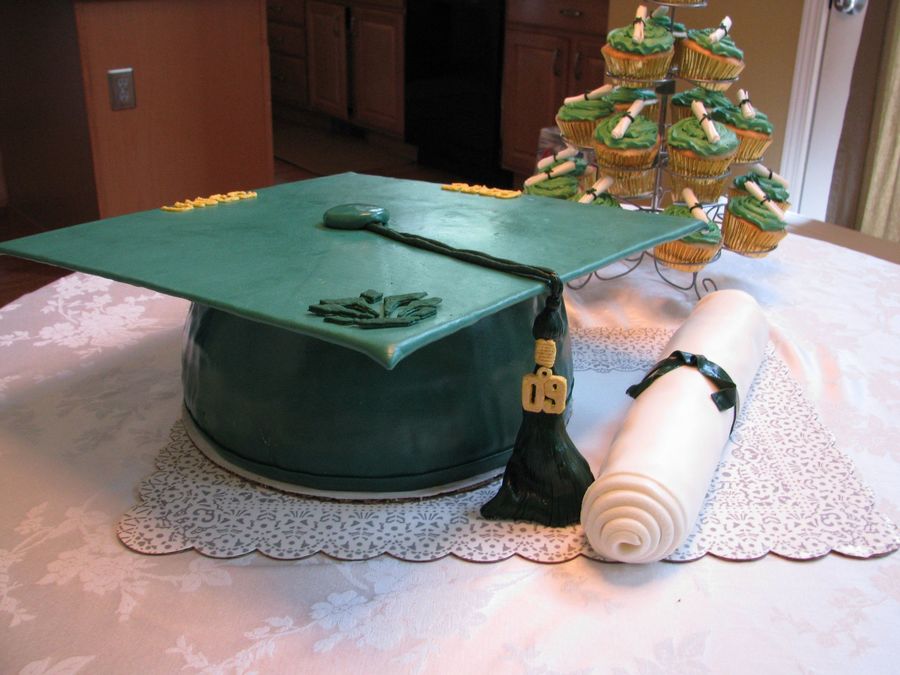 Uncc Graduation Cap - CakeCentral.com