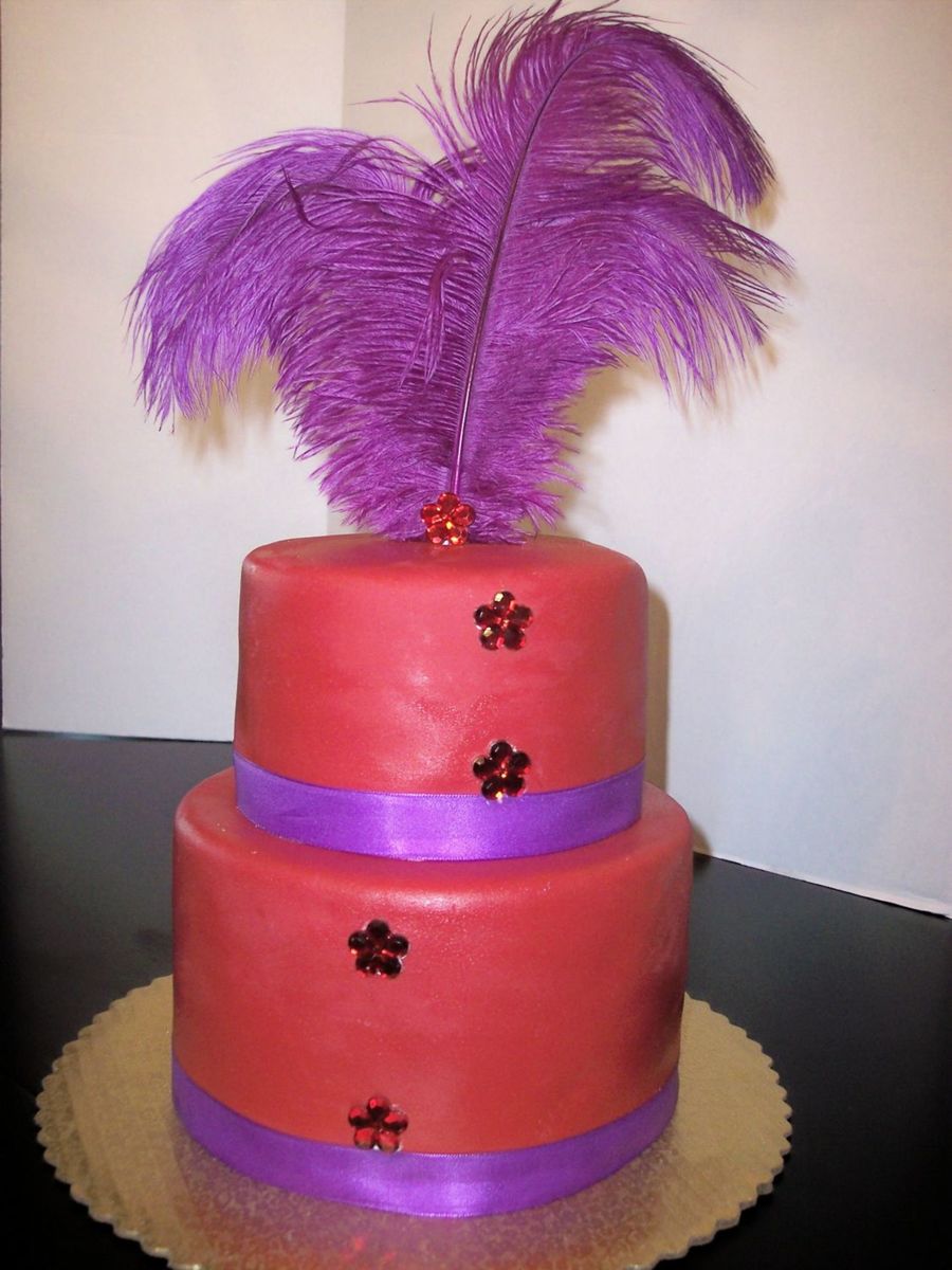 Red Hat Society Birthday Cake - CakeCentral.com