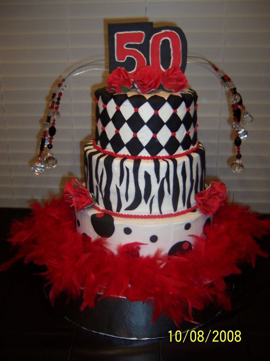 50Th Birthday Cake - CakeCentral.com